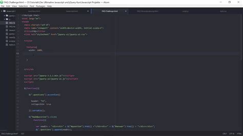 Faq Pagina Maken Met Javascript En Jquery