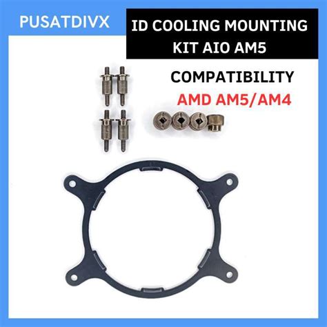 Jual Pusatdivx Id Cooling Kit Aio Am5 Mounting Kit Aio Water Cooling Am5 Di Seller Pusatdivx