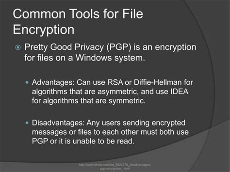 File Encryption Pptx Data Storage And Warehousing Computing