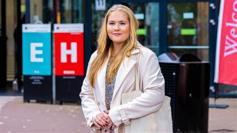 Catharina Amalia future Reine des Pays Bas Une étudiante à Amsterdam