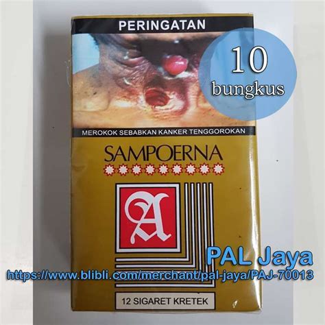 Jual Rokok Sampoerna Kretek 12 Batang [1 Slop 10 Bungkus] Di Seller