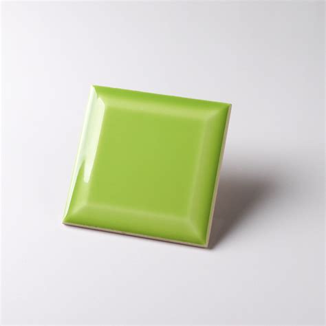 10x10 Green Square Ceramic Tile