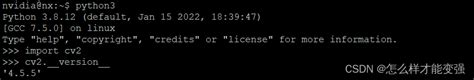 ubuntu18 04 解决no module named ‘cv2‘ ubuntu file modulenotfounderror no mod csdn博客
