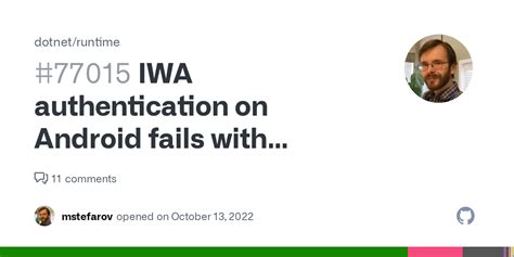 Iwa Authentication On Android Fails With Typeinitializationexception In