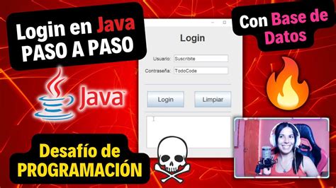 C Mo Crear Un Login En Java Desde Cero Paso A Paso Con Base De Datos Desaf O Mensual