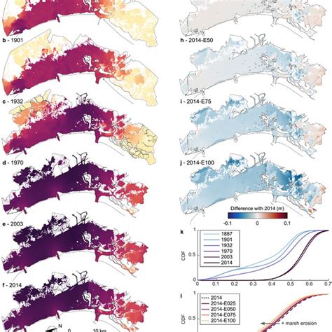Evolution Of Mean Tidal Range Mtr Mtr Spatially‐explicit
