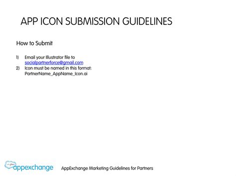 AppExchange App Icon Guidelines PPT
