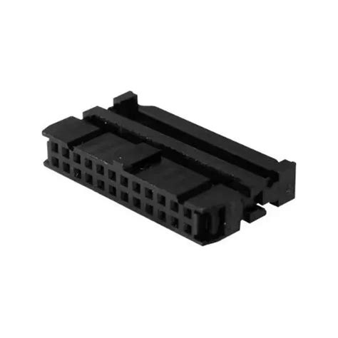 Conector Idc Latch 2 54mm 24 Vias Fêmea kit 10 Peças