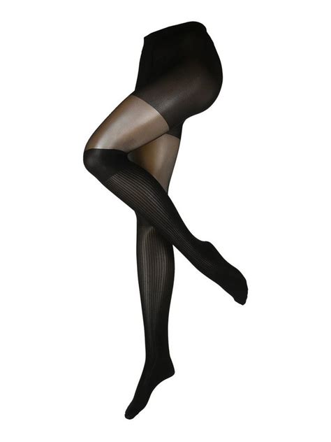 Swedish Stockings Feinstrumpfhose Dagmar Over Knee Tights Black 1