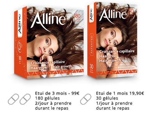 Alline Procap Croissance capillaire Cheveux brillants et en bonne santé