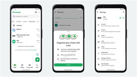 Whatsapp News Of The Week Filter Chats Through Custom Lists On Android