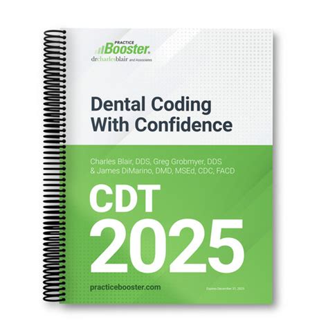 Dental Coding With Confidence 2025 Edition Practicon Inc