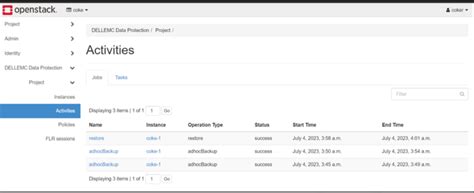 openstack backup failing from what appears to be a bad response from