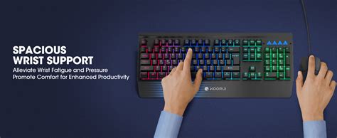 Koorui Wired 104 Keys Gaming Keyboard And Mouse Combo