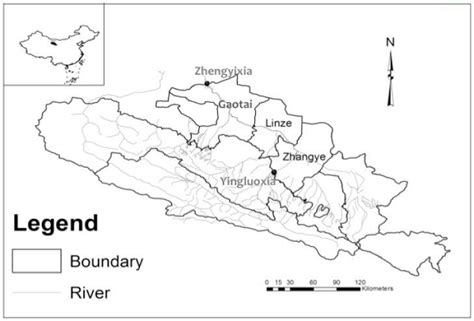 Middle Reaches Of Heihe River Basin Download Scientific Diagram