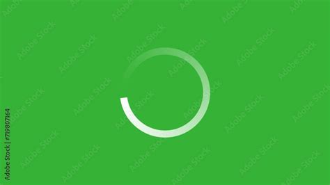 circle loading icon loop out animation seamless loop video of