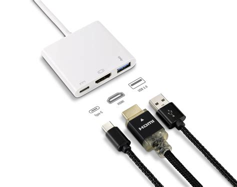 Renkforce Rf 4366444 Adapter 1x Usb C Stekker 1x Hdmi Bus Usb 32