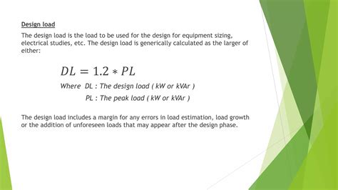 Load List Calculation Pptx Technology And Computing