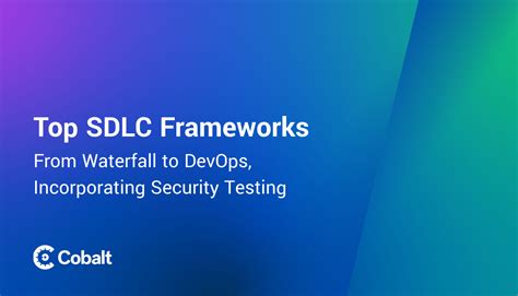 top sdlc frameworks from waterfall to devops incorporating security