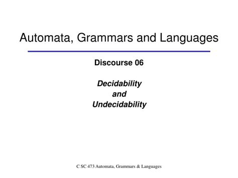 Ppt Automata Grammars And Languages Powerpoint Presentation Free Download Id4427076