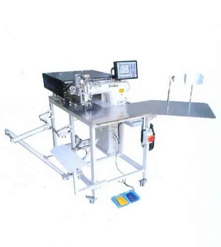 Duke Pf T5878 58b Automatic Placket Setting Machine At Rs 1100000 Electronic Sewing Machine In
