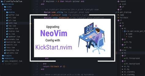upgrading neovim config with kickstart nvim