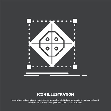 Architecture Cluster Grid Model Preparation Icon Glyph Vector Symbol For Ui And Ux Website