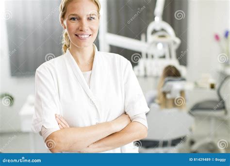 Female Dentist Stock Image Image Of Women Beautiful 81429489