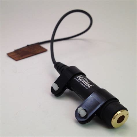Realist Pickup For Double Bass Original And Wood Version