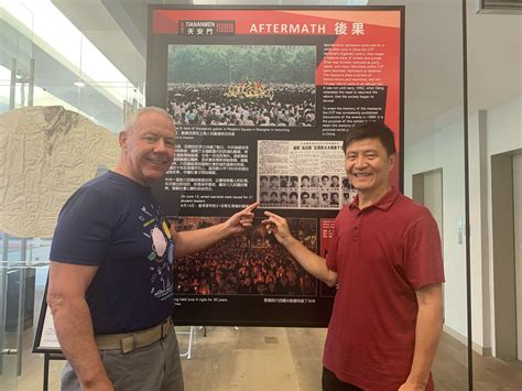Rep Ken Buck On Twitter With Fengsuo Zhou Pointing To His Picture As The Fifth Most Wanted
