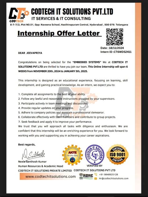 Jeevapriya Rajendiran On Linkedin Internship Embeddedsystems Skillsdevelopment Careergrowth