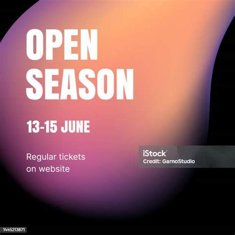 이벤트 광고 배너 오픈 시즌 소셜 미디어 광고를 위한 템플릿 개성 개념에 대한 스톡 벡터 아트 및 기타 이미지 개성 개념 계절 광고 Istock