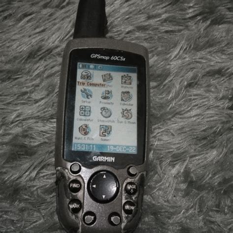 Jual GPS Garmin GPS Map 60 Csx Normal Sinyal Kenceng Siap Pakai Kab Bekasi TINJU TItip N