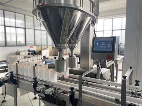 China AUTOMATIC DOUBLE HEAD AUGER POWDER FILLING MACHINE Manufacturers