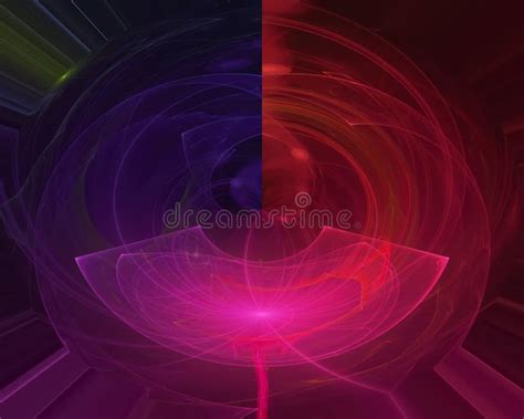 Abstract Digital Fractal Flame Wallpaper Backdrop Render Shiny Soft Card Magic Curl Y Template
