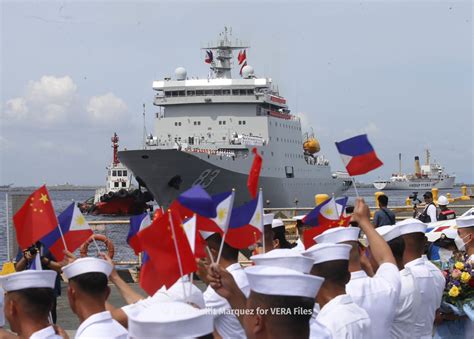 Largest Chinese Naval Training Ship Visits Manila VERA Files