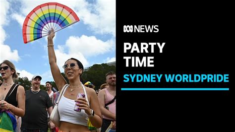 The Party Begins Ahead Of The Sydney Worldpride Mardi Gras Parade Abc
