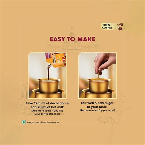 Tata Coffee Filter Coffee Decoction Liquid Coorg Kaapi Price Buy