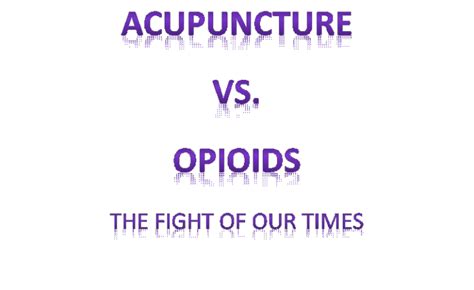 Acupuncture And The Opioid Crisis Lotus Blossom Clinic