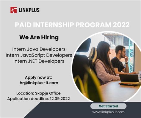 Linkplus It On Linkedin Internshipprogram Opportunity