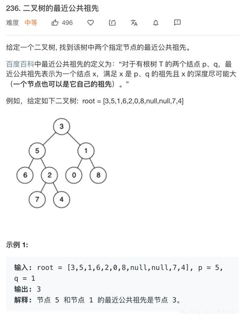 236 二叉树的最近公共祖先 二叉树的最近公共祖先 用vector存储路径 csdn博客
