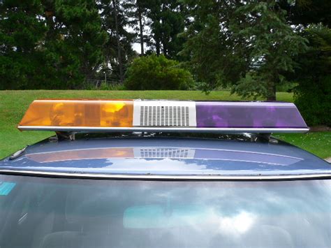 Code 3 Lp6000 Amber Purple Halogen Pilot Lightbar Evl