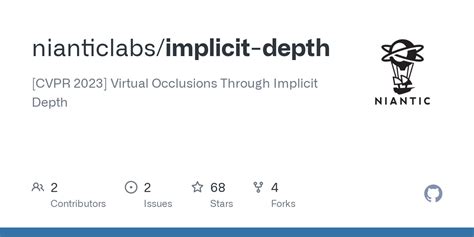 Github Nianticlabs Implicit Depth Cvpr Virtual Occlusions Through Implicit Depth