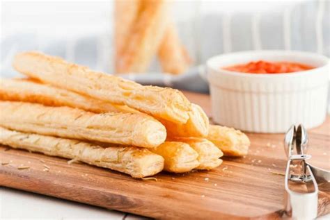 Puff Pastry Bread Sticks Shugary Sweets Savoury Food Easy Puff