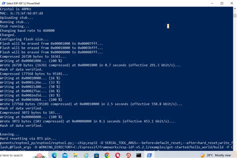 how to program esp32 devices using the esp idf framework cli