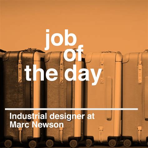 Job Of The Day Industrial Designer For Marc Newson