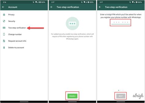 How To Enable And Set Up Two Step Verification On Whatsapp