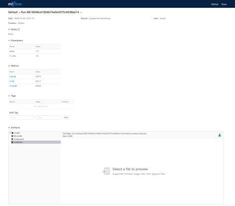 Mlflowのtracking機能を試してみた えんじにあのじゆうちょう