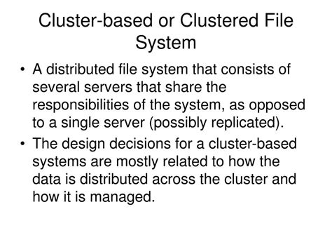 Ppt Distributed File Systems Powerpoint Presentation Free Download