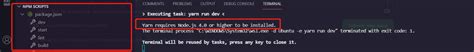 Error When Use Wsl In Vscode · Issue 8651 · Yarnpkgyarn · Github